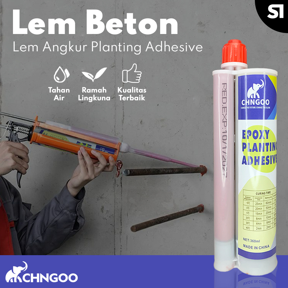 Jual CHNGOO CHEMICAL ANCHOR , LEM BETON, LEM ANGKUR | Shopee Indonesia