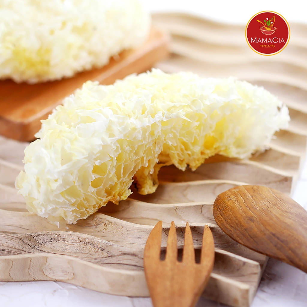 Jual Mamacia Treats Jamur Putih Salju / Jamur Es 15 Gram / Bai Mu Er ...