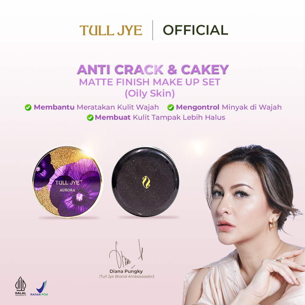 Jual Tull Jye Matte Finish Make Up Set | Shopee Indonesia