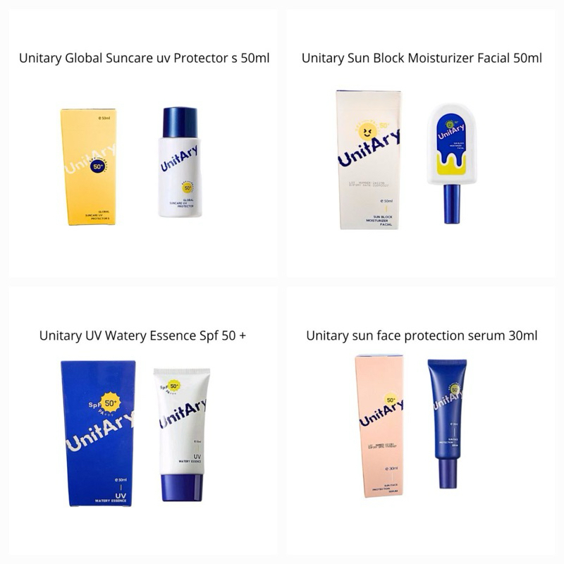Jual Unitary ( All Skin Solutions Spf 50 + PA++ ) Global Suncare uv ...