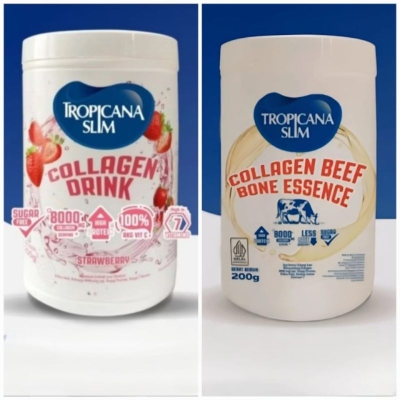 Jual Tropicana Slim Collagen Drink 200 Gr - Kolagen Bebas Gula | Shopee ...