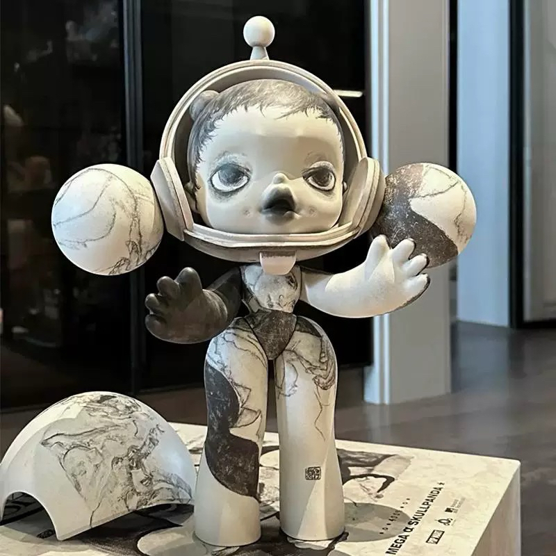 Jual Pop Mart SkullPanda Egon Schiele 400% Museum of Fine Arts, Boston ...