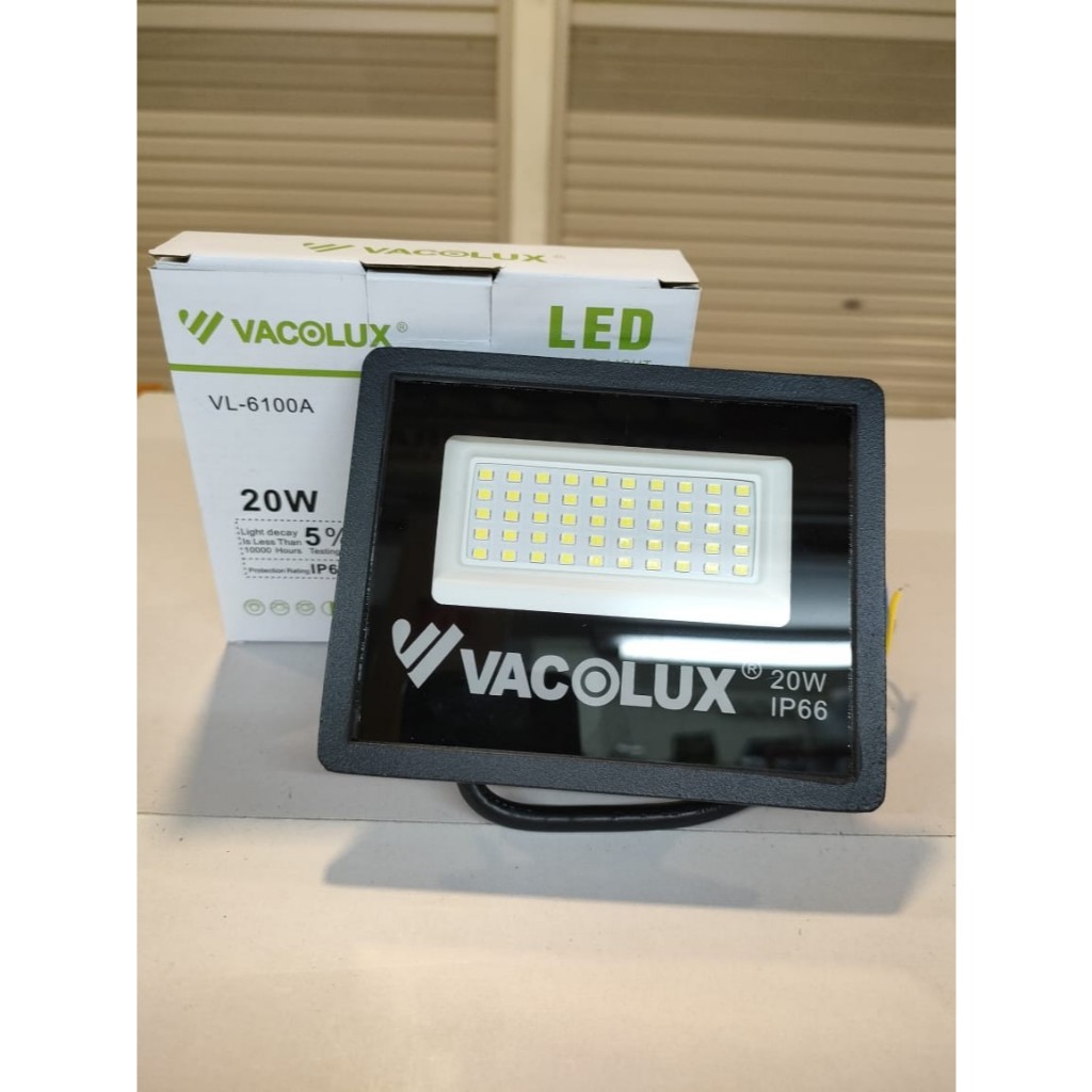 Jual VACOLUX LAMPU TEMBAK LED SMD 50W 100W 200W / LAMPU SOROT LED IP66 WATERPROOF FLOOD LIGHT ...