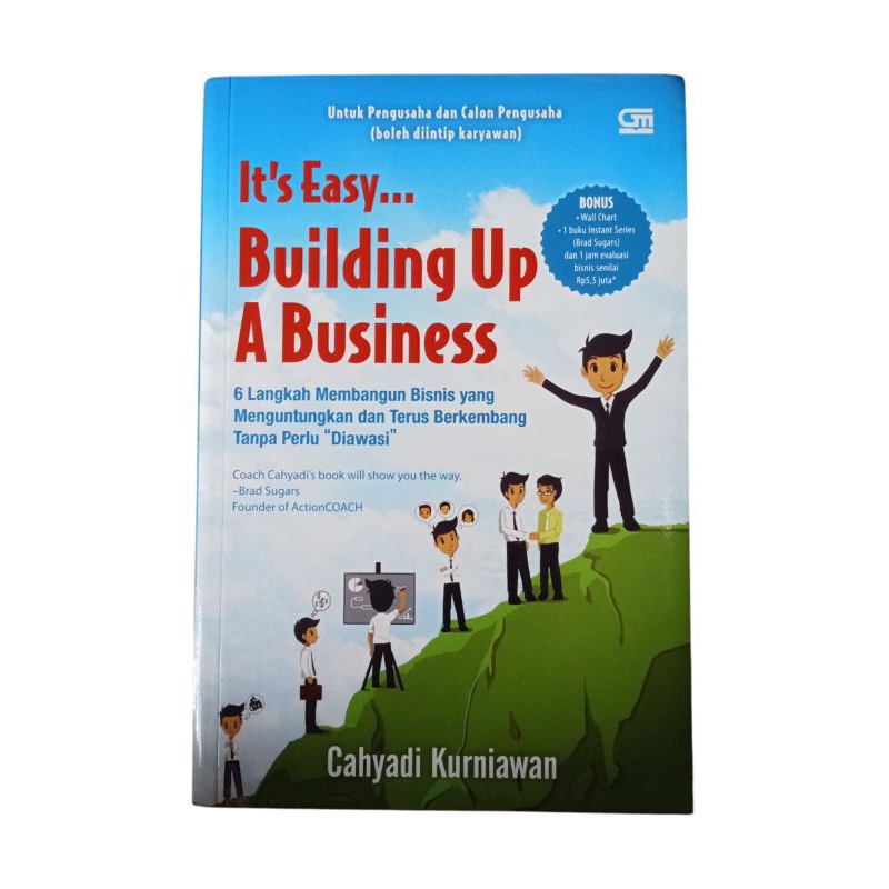 Jual Buku IT'S EASY BUILDING UP A BUSINESS (ORI) | Shopee Indonesia