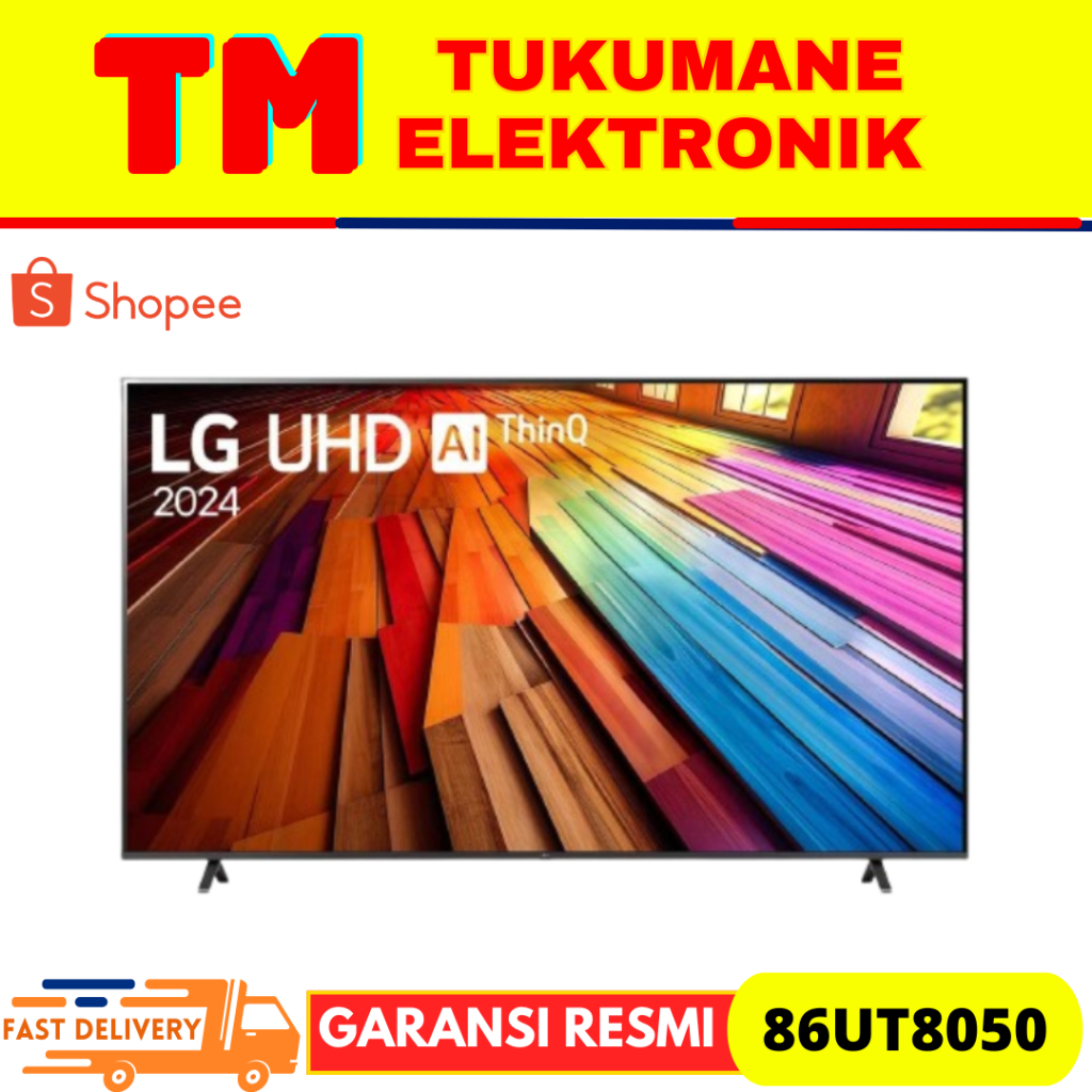 Jual LG 86UT8050PSB Smart TV 86" Prosesor AI alpha 5 4K Gen7 86UT ...