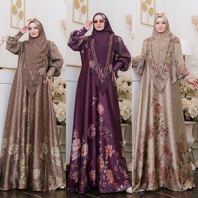Jual MISCA series by yodizein / GAMIS SET SCARF / GAMIS PREMIUM ...