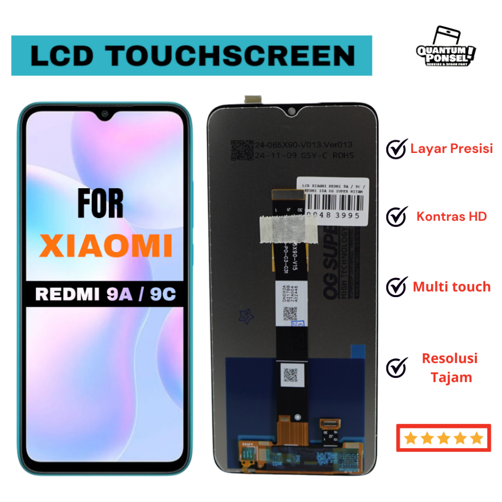 Jual Lcd Xiaomi Redmi 9A / 9C / 10A - Fullset | Shopee Indonesia