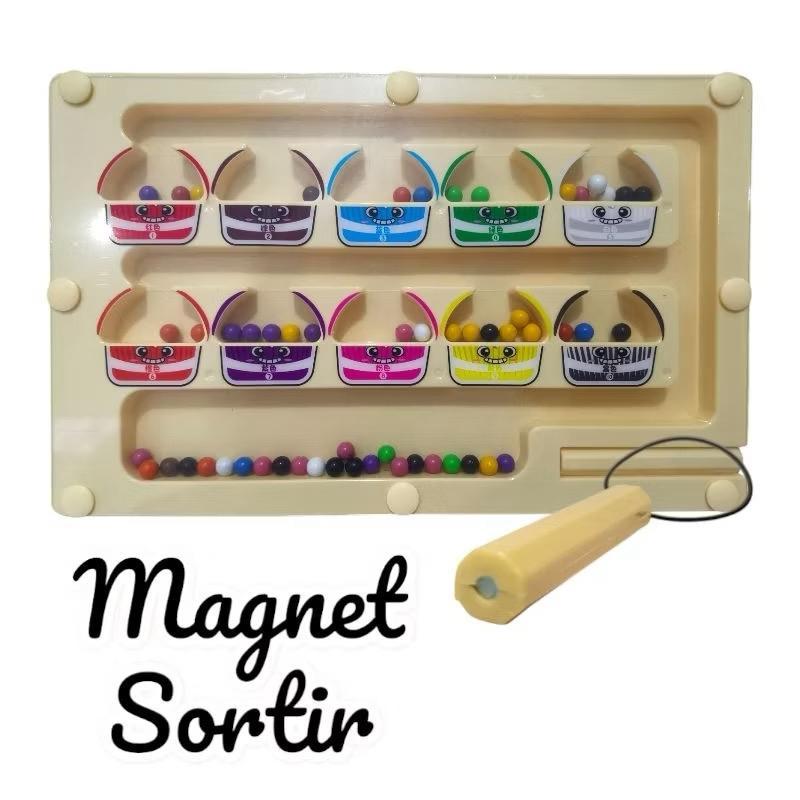 Jual ~ HM8 ~ Mainan Magnet Sortit Untuk Mengenal Warna Dan Hitung ...