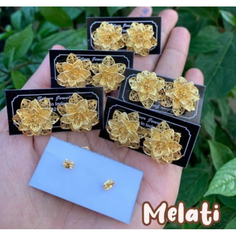Jual SIMONA KEBAYA - Anting Polos Bali | Shopee Indonesia