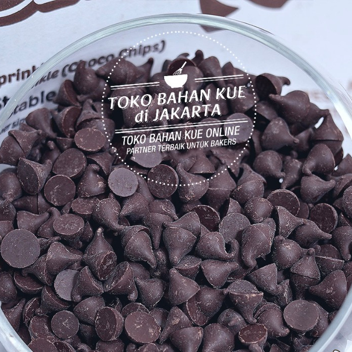 Jual Schoko Chocochips 100gr Dark Chocolate Compound Choco Chips ...
