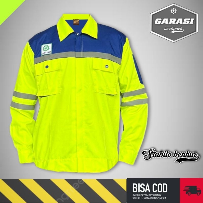 Jual Baju Wearpack atasan/ seragam kerja/ APD / K3/ safety first ...