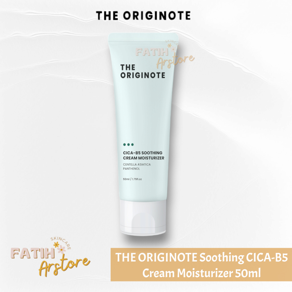 Jual The Originote CICA B5 Soothing Cream Moisturizer 50ml - Pelembab ...
