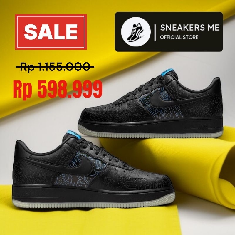 Jual SNEAKERS AIR FORCE 1 LOW ‘07 SPACE JAM A LEGACY COMPUTER CHIP ...