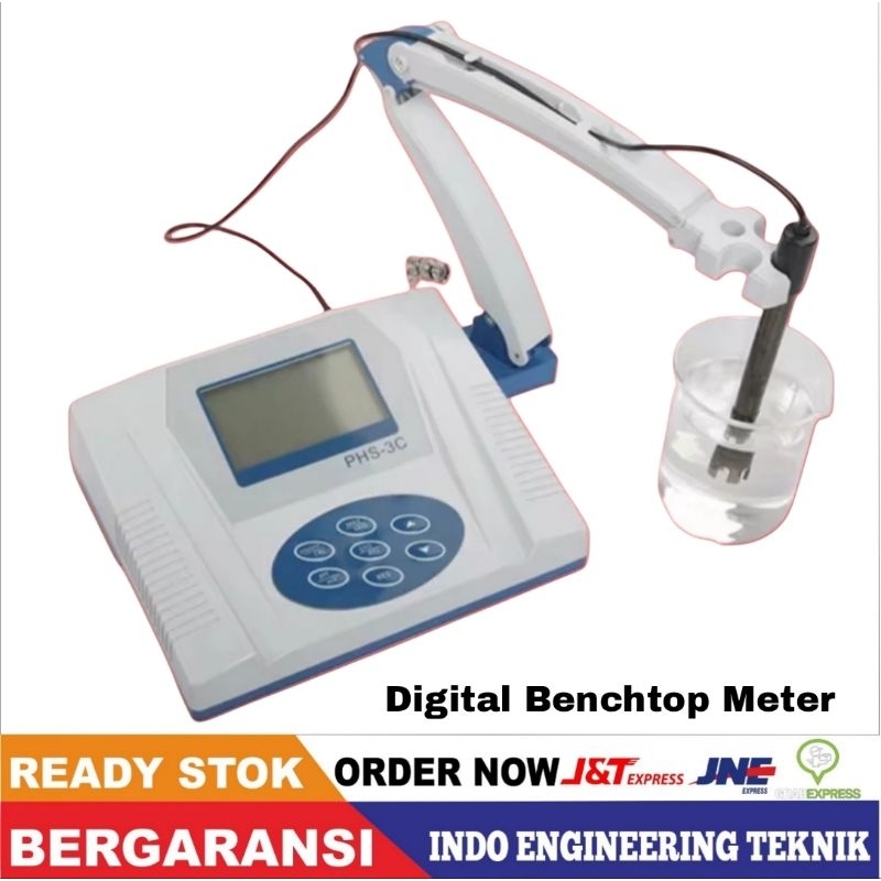 Jual Digital benchtop pH meter & temperature (pH dan suhu) | Shopee ...