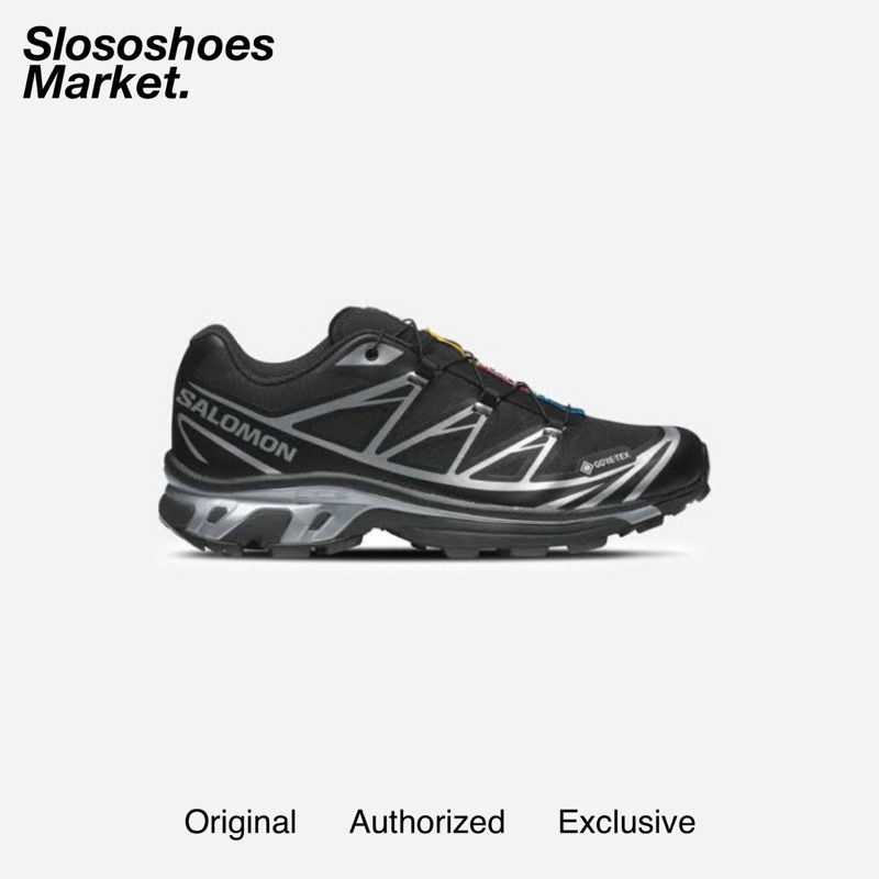 Jual Salomon XT6 Gore-tex Black Silver 100% Original / RESMI | Shopee Indonesia