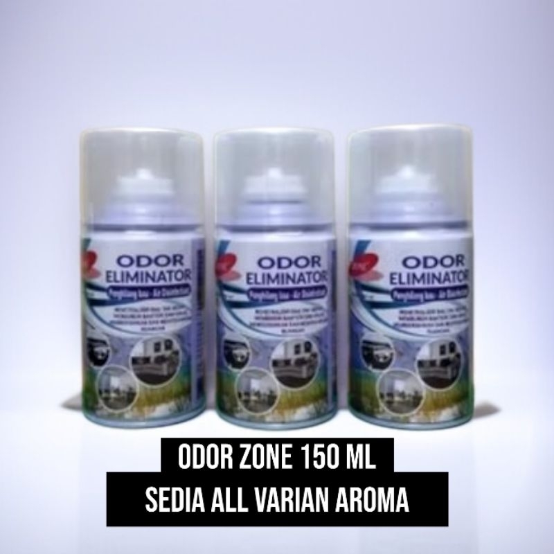 Jual ZONE odor Eliminator penghilang bau apek di mobil/ruangan 150 ml | Shopee Indonesia