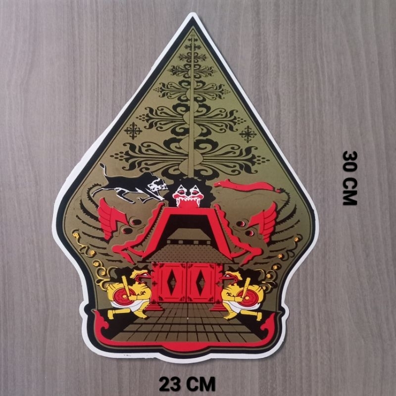 Jual STIKER WAYANG GUNUNGAN VINYL UKIRAN BESAR | Shopee Indonesia