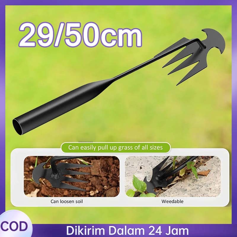 Jual Cangkul Mini Rumput Garpu Tanaman Besi Pencabut Rumput Liar ...