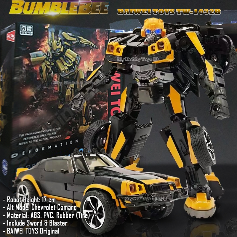 Jual Figure Transformers Rise Of The Beast Robot Bumblebee Black ...