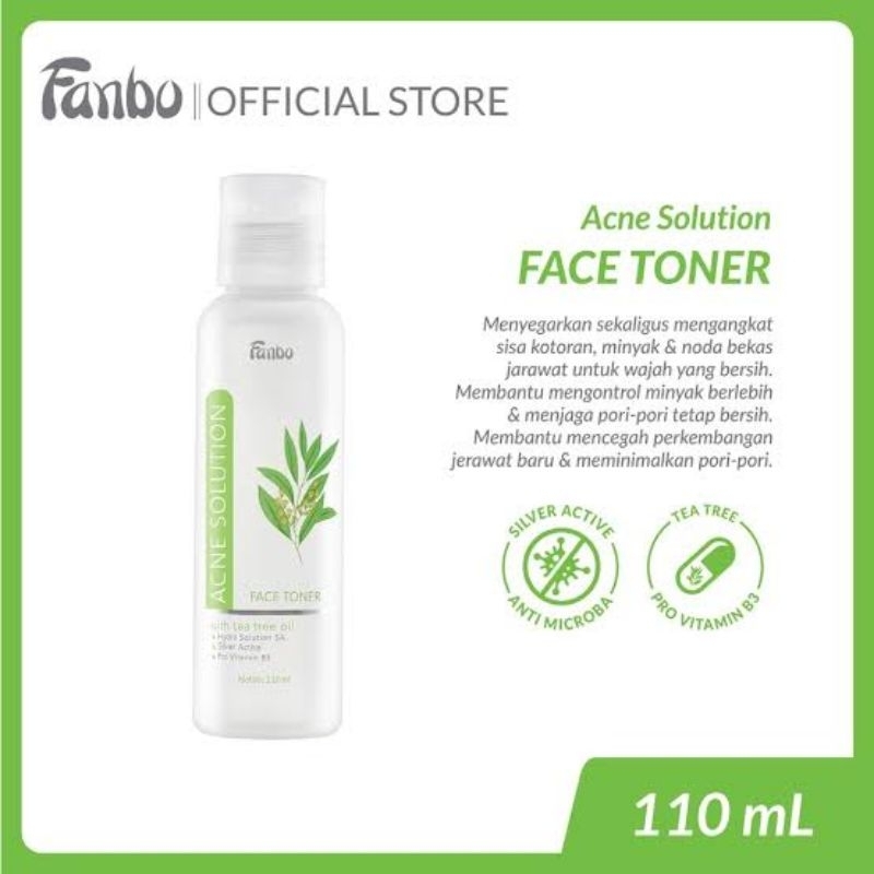 Jual Fanbo Acne Solution Face Toner 110 ml | Shopee Indonesia