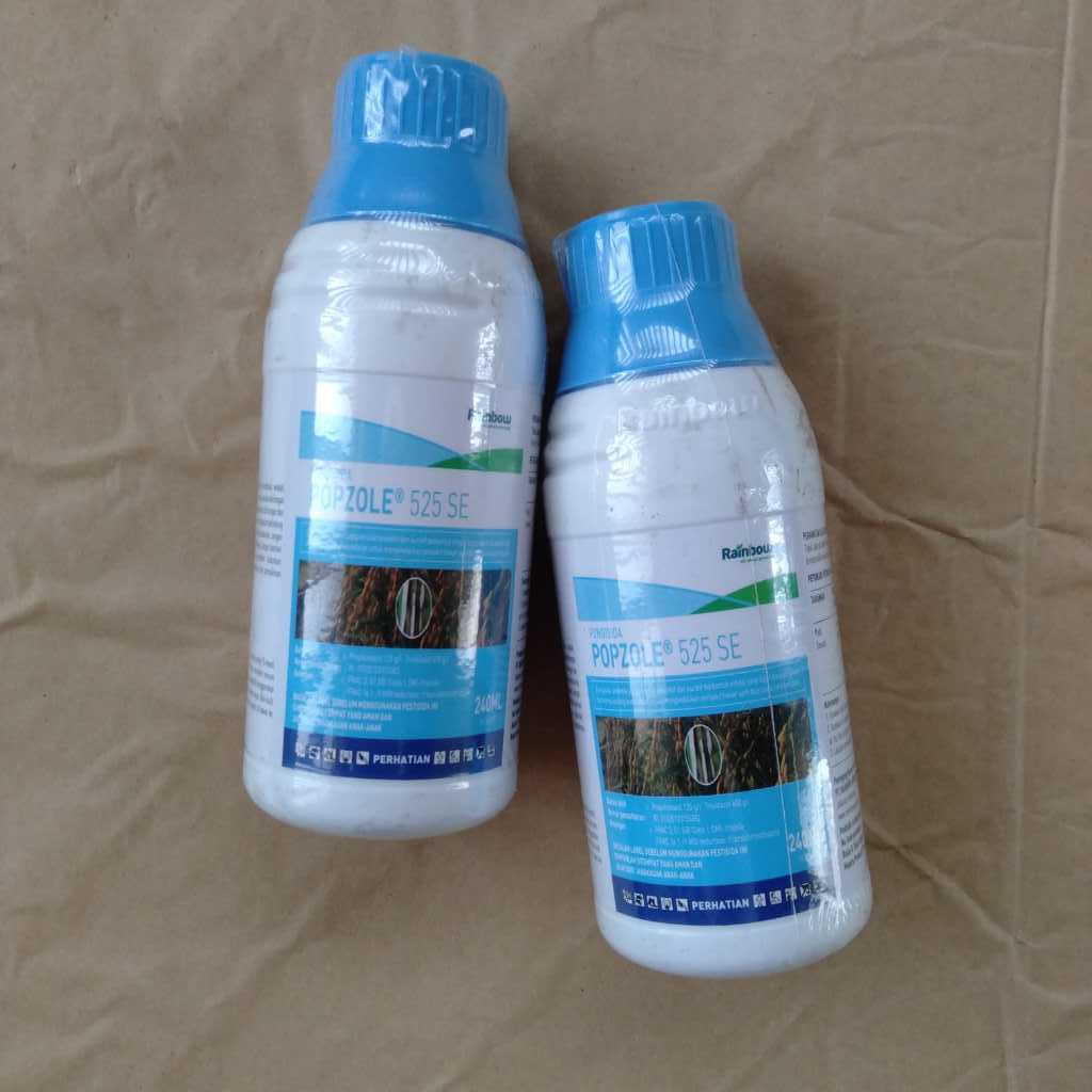 Jual Fungisida Sistemik Protektif POPZOLE 525 SE - Propikonazol 125gl + Trisiklazol 400gl - (240 ...