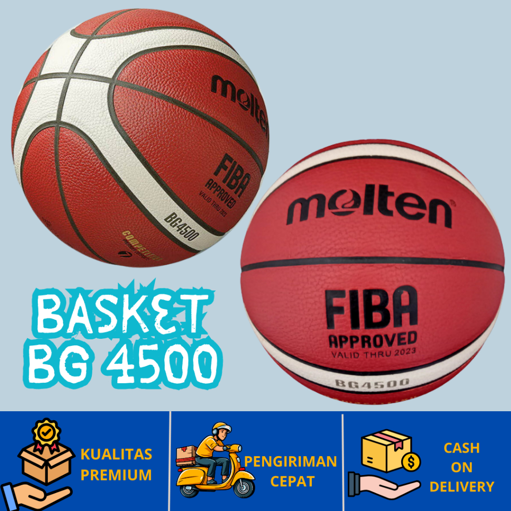 Jual Bola Basket Molten BG 4500 / BG 5000 - Molten B7G4500 IBL 2020 ...