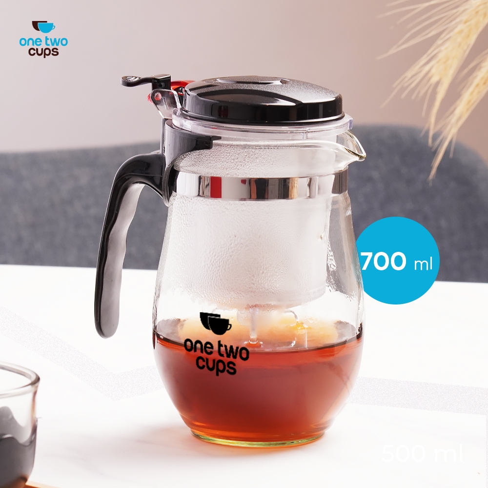 Jual One Two Cups Teko Pitcher Teh Chinese Teapot Maker 500ml atau 700ml | Shopee Indonesia