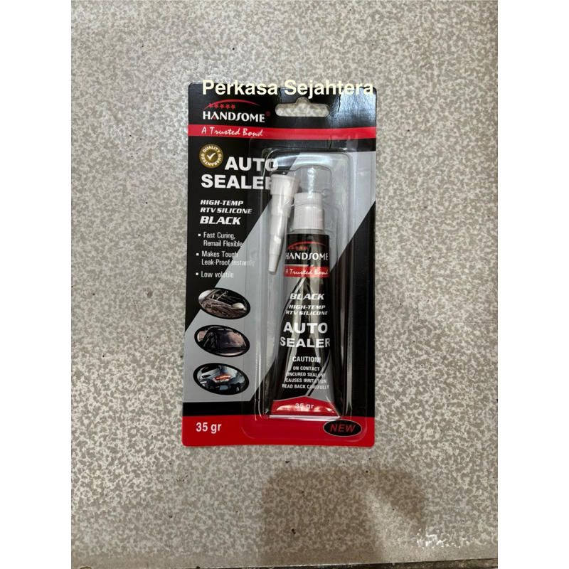 Jual Lem Auto Sealer Black / Lem Silicone Auto Sealer Hitam / Lem ...