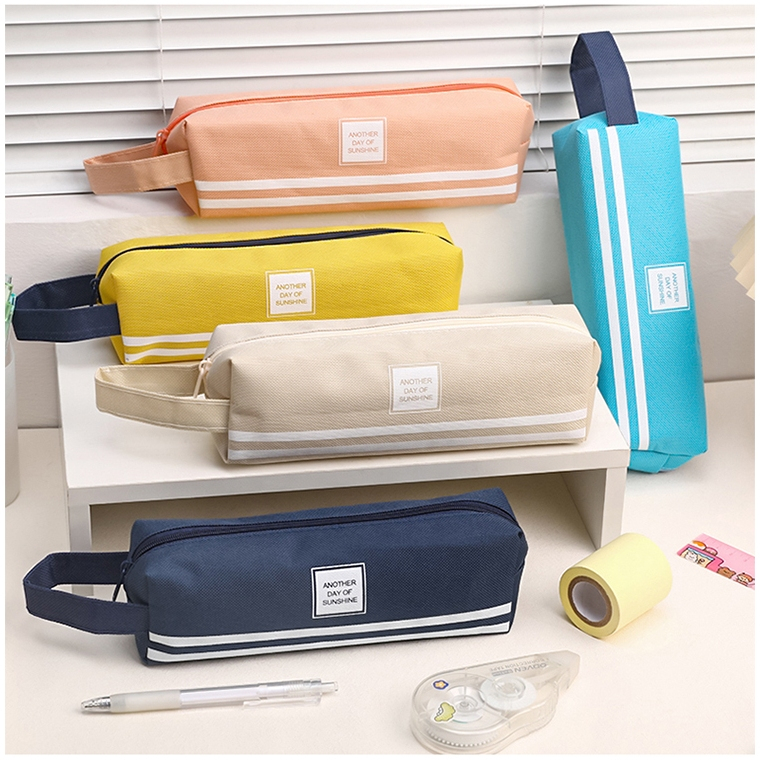Jual kotak pensil warna polos Kotak Pensil stationery organizer tempat ...