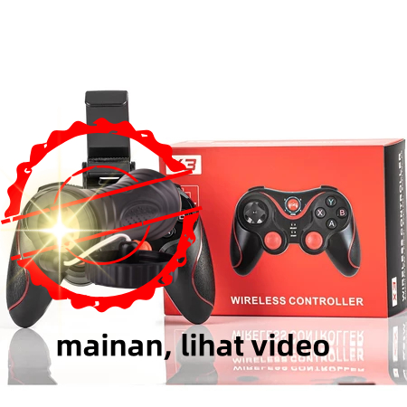 Jual (COD)Gamepad Bluetooth Stick X3 Wireless Controller Joystick ...