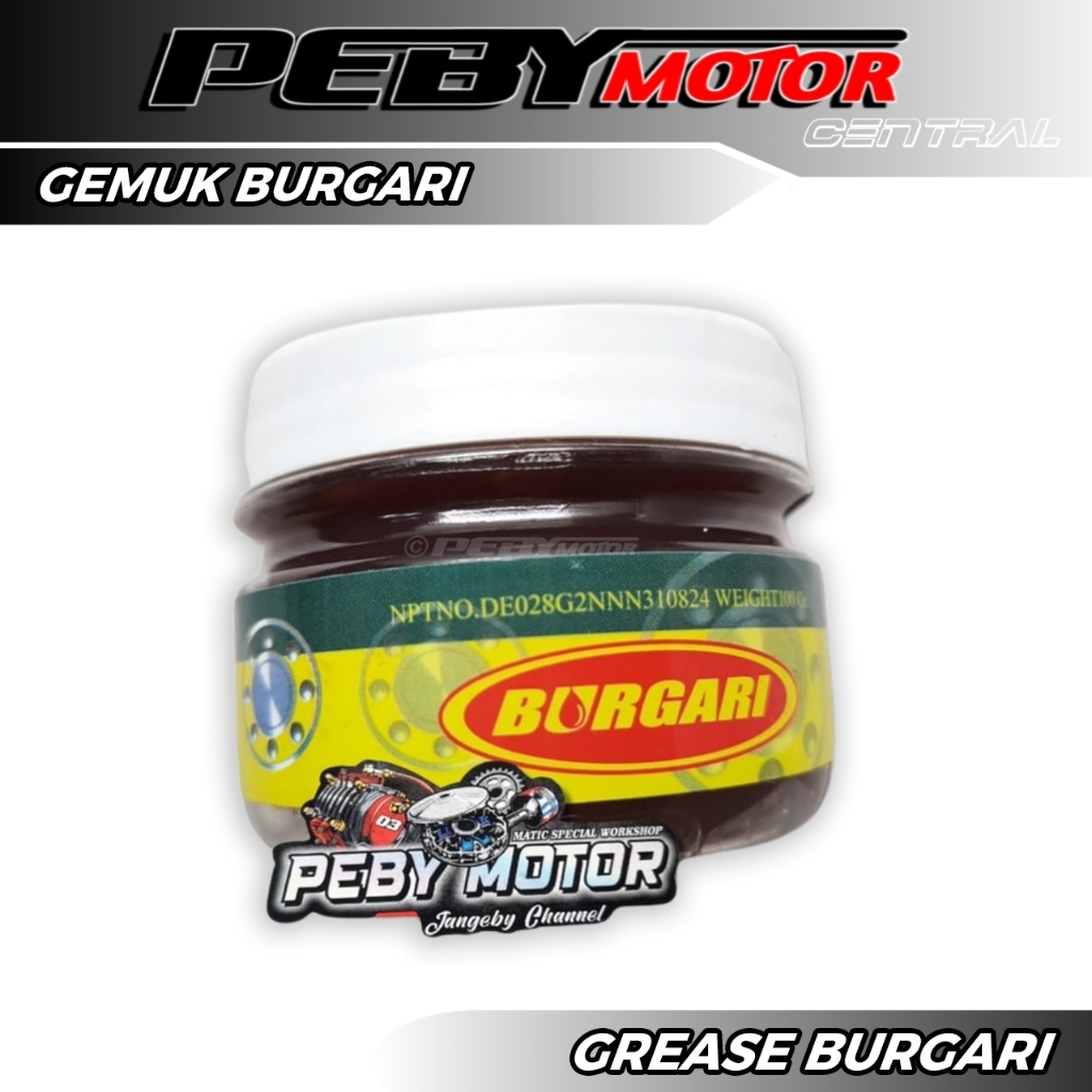 Jual Oli Grease Gemuk Pelumas Burgari Lithium Bearing 100 gr Anti Panas ...