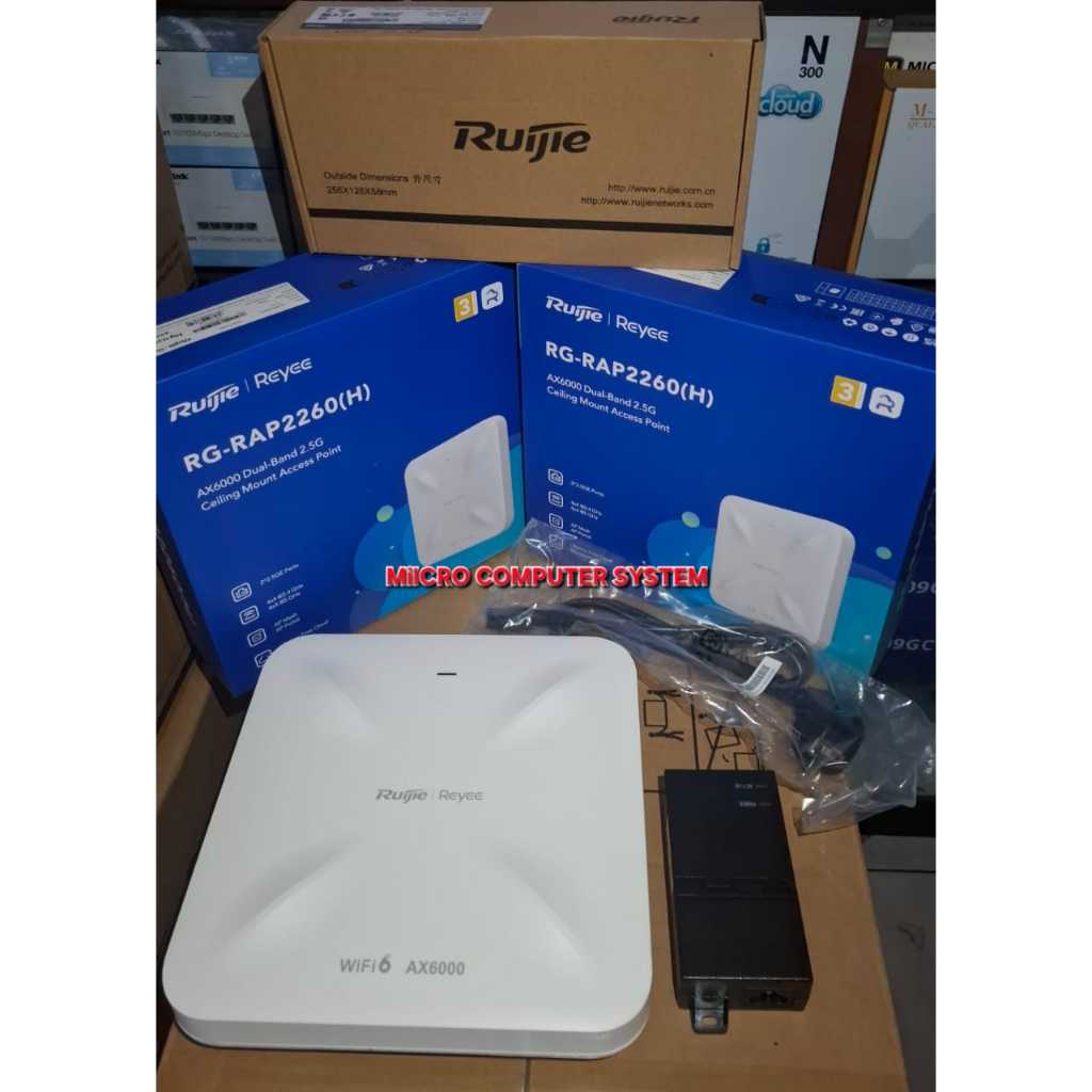 Jual RG-RAP2260(H) Reyee Wi-Fi 6 AX6000 High-density Multi-G AP ...