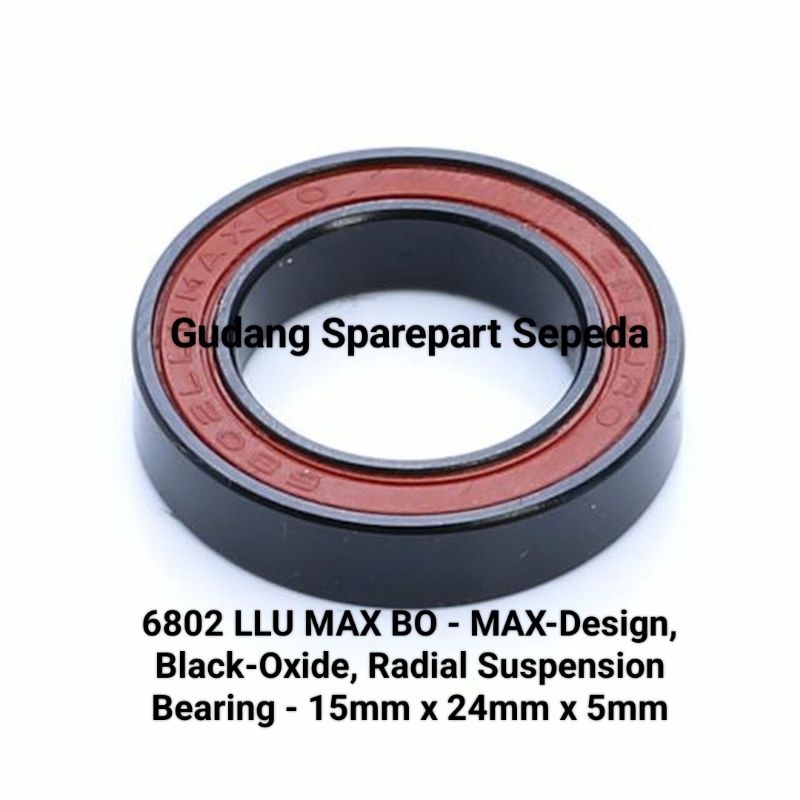 Jual Enduro Bearing Pivot Frame Bearing 6802 LLU MAX BO - MAX-Design ...