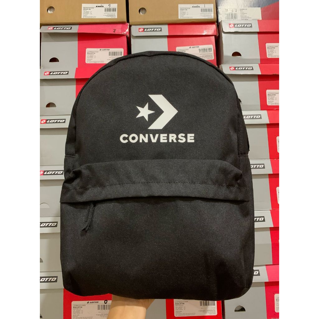 Jual Converse Speed3 Backpack Black CONBP2548501 Tas Ransel Original ...