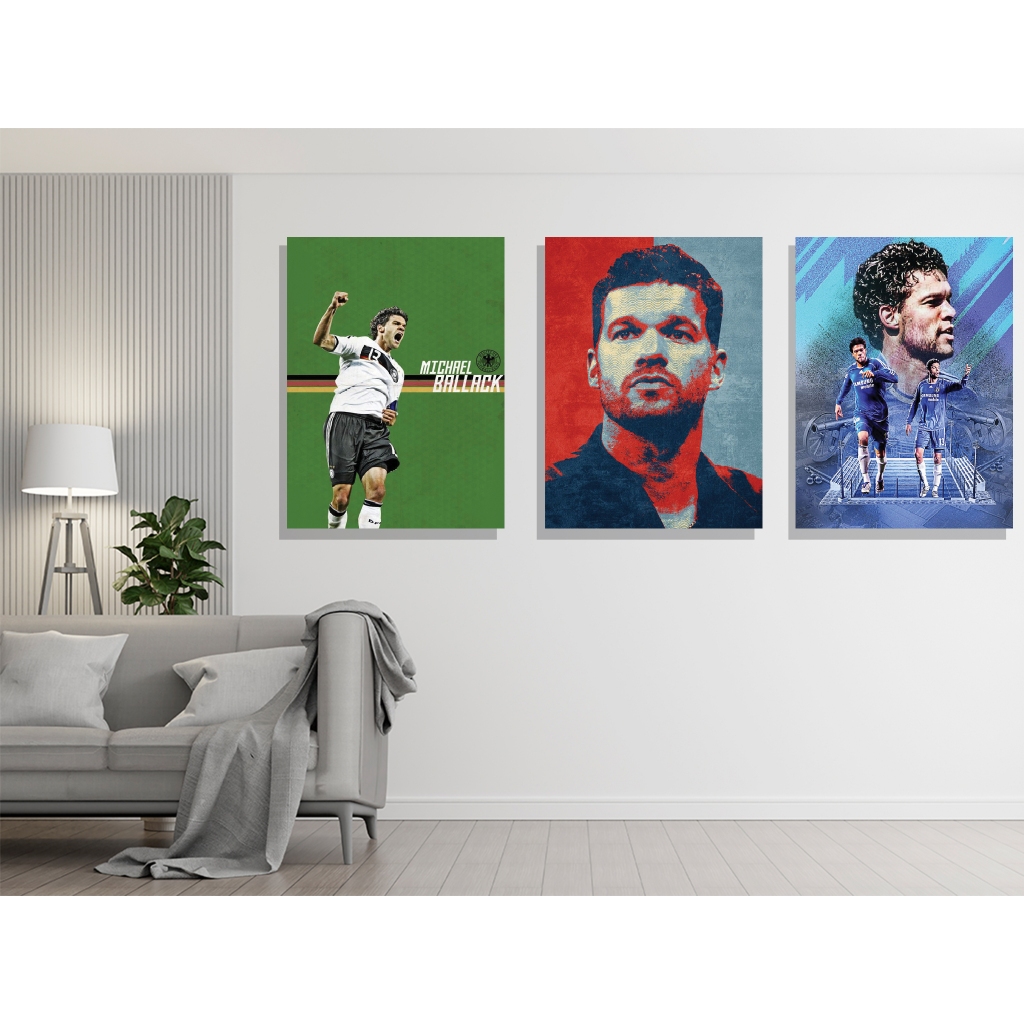 Jual POSTER BOLA MICHAEL BALLACK | POSTER KAMAR MICHAEL BALLACK ...