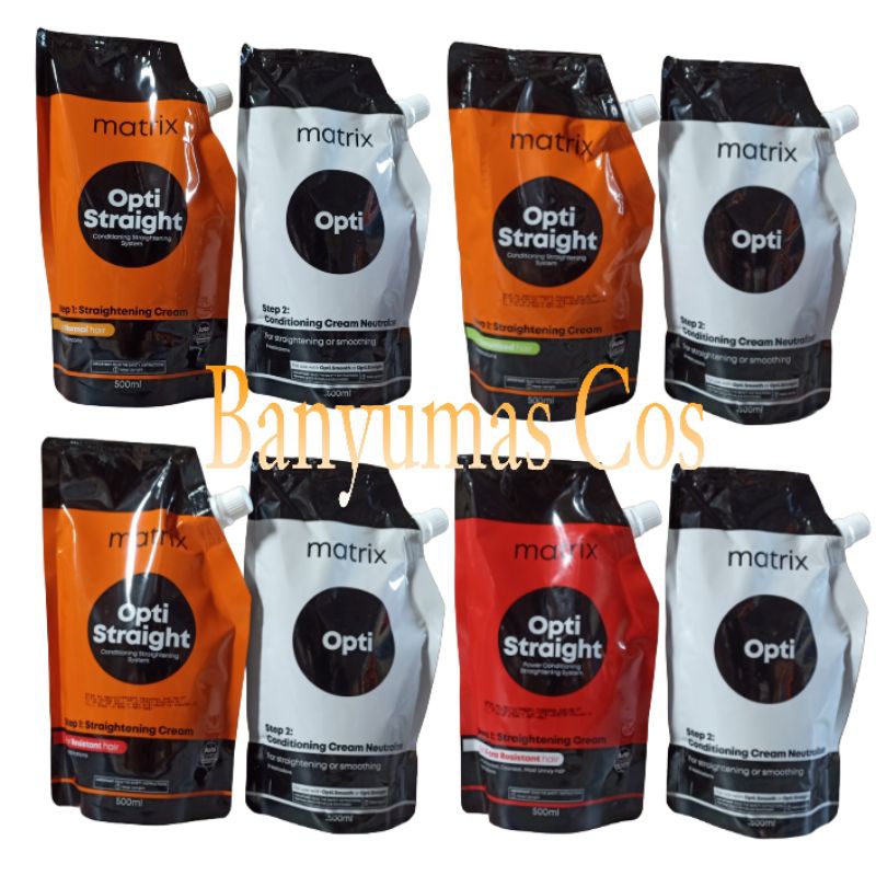 Jual Matrix Opti Straight 2x500ml Sepasang step 1 & step 2 | Shopee ...