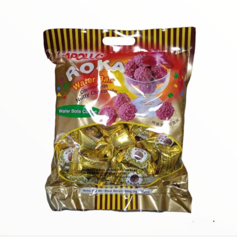 Jual ROKA 50 exp 2026/roka apollo/roka bola/wafer coklat | Shopee Indonesia