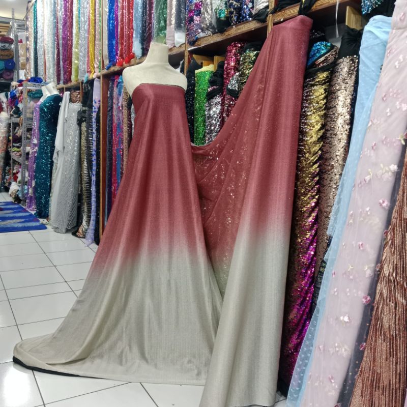 Jual BAHAN JERSEY BAHAN JARSEY METALIK GRADASI | Shopee Indonesia