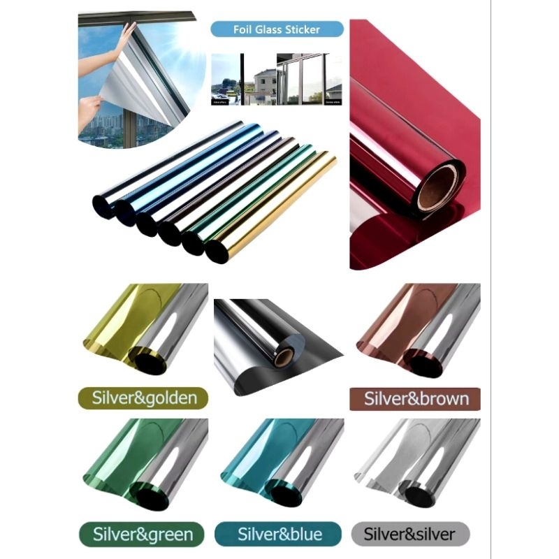 Jual Kaca Film penolak panas matahari/Rayben/One way/kaca film mobil ...