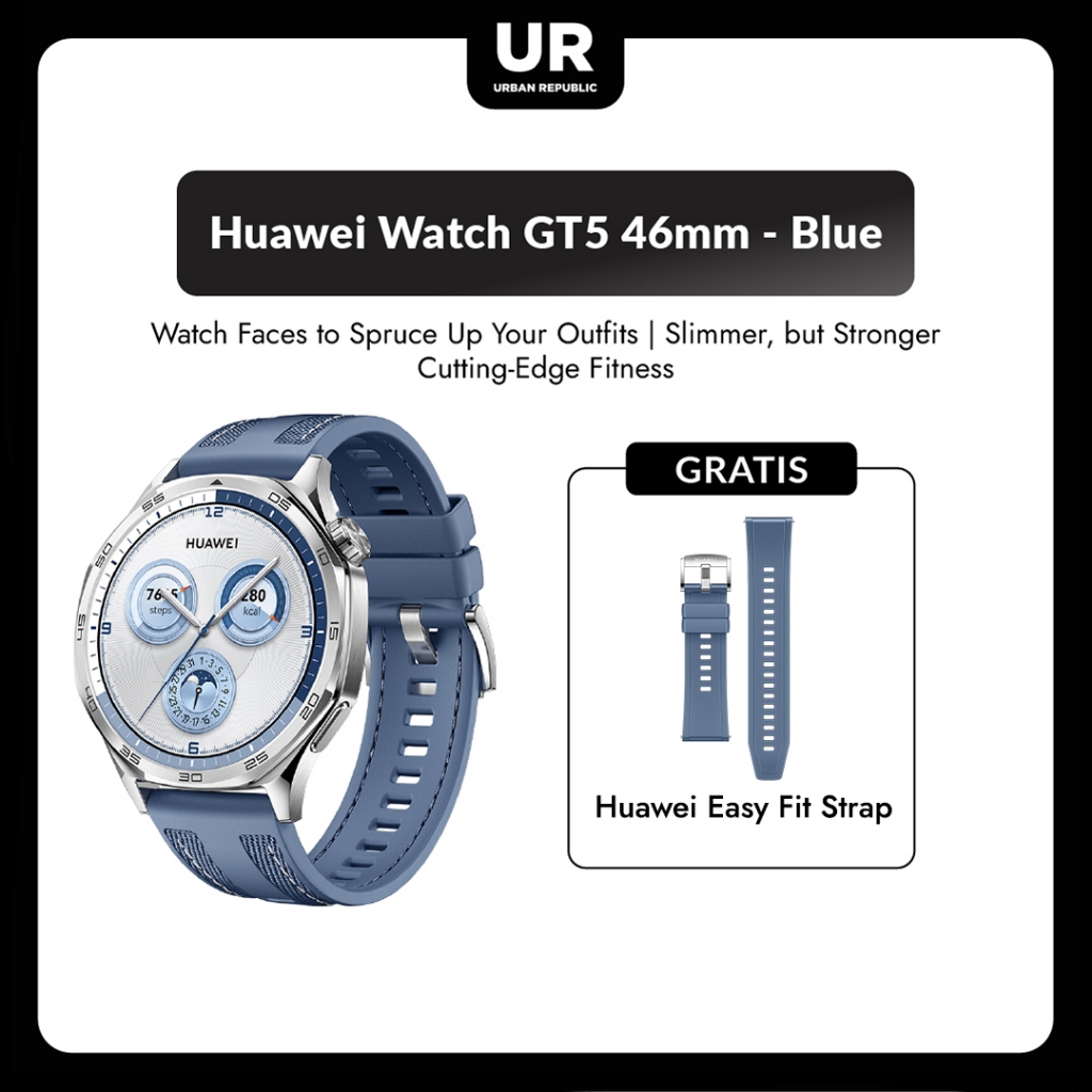 Jual Huawei Watch GT5 46mm - Blue | Shopee Indonesia