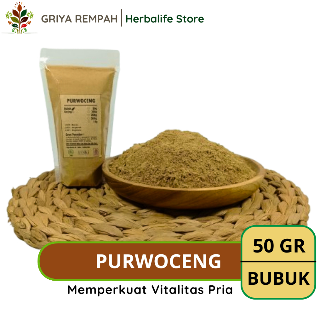 Jual PURWOCENG BUBUK 50 GRAM Premium – Purwaceng Ramuan Rempah Herbal ...