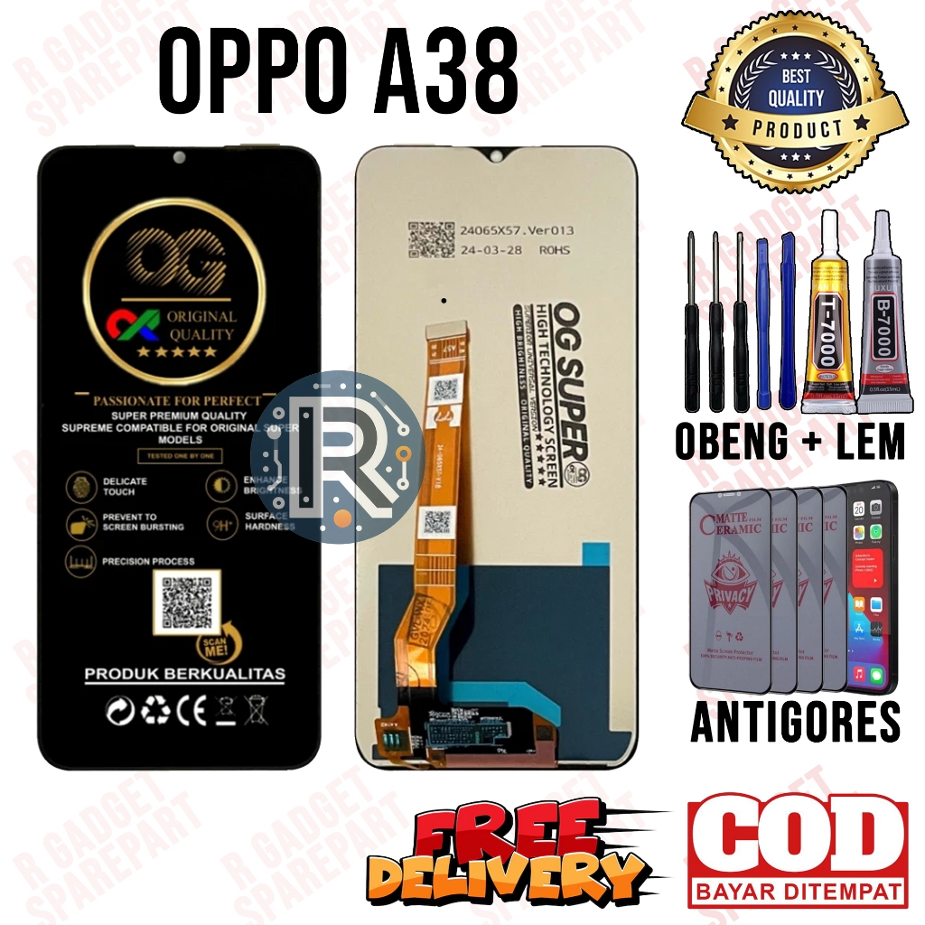 Jual LCD OPPO A38 ORIGINAL OEM FULLSET LCD TOUCHSCREEN | Shopee Indonesia