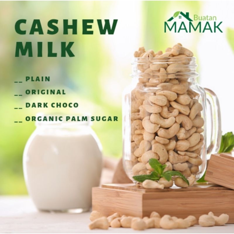 Jual Cashew Mylk/Susu Kacang Mede Buatan Mamak Vegan | Shopee Indonesia