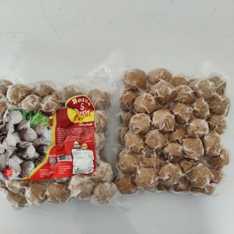 Jual Bakso Sapi 500 gr isi 50pcs AKAI | Shopee Indonesia