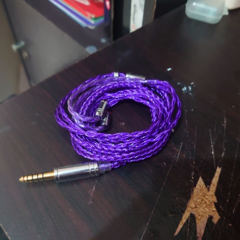 Jual Tripowin Zonie | 4,4mm 2-pin | IEM Cable | Shopee Indonesia