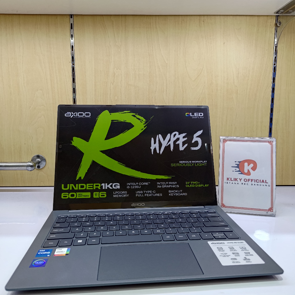 Jual AXIOO MYBOOK HYPE R5 Oled Intel Core i5 1235U 24GB DDR5 512GB 14.0 ...