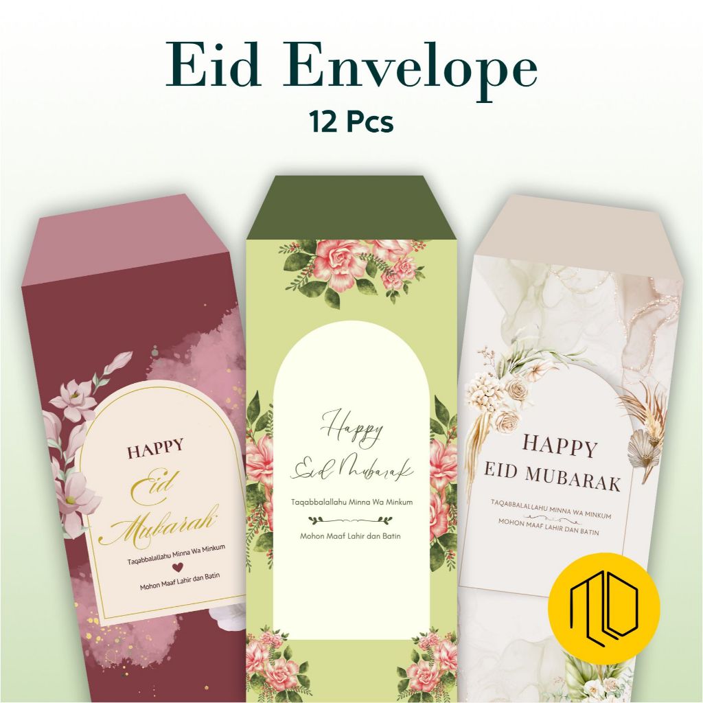 Jual Amplop Angpao Lebaran Idul Fitri Isi 12 Pcs Motif Aesthetic 4 ...