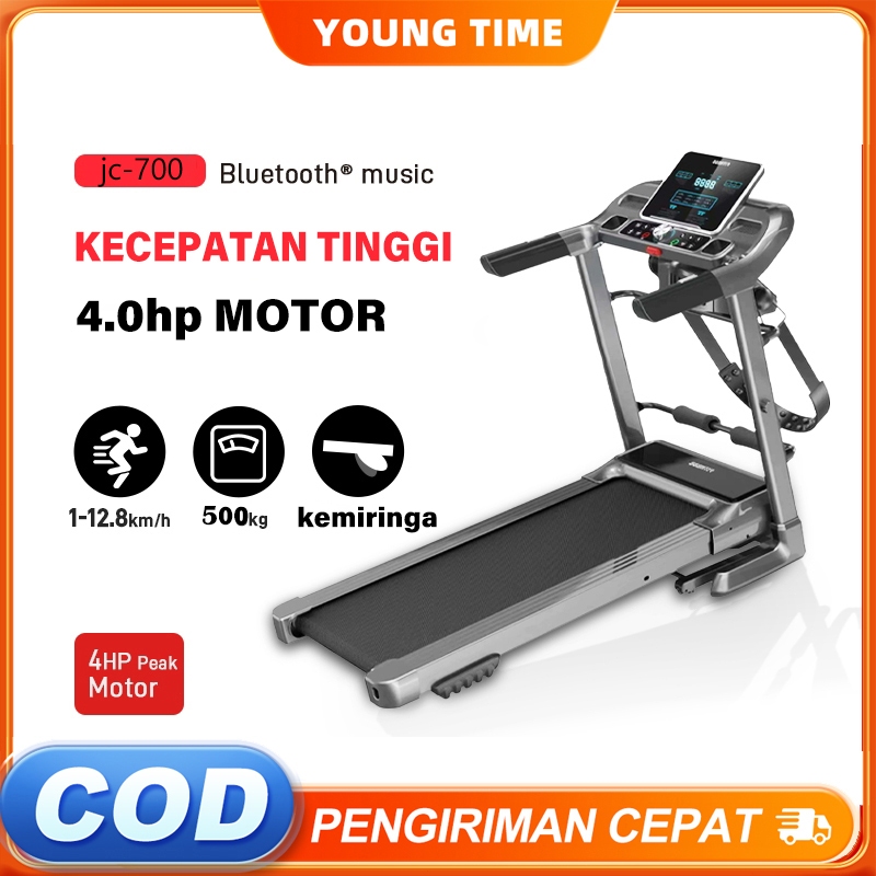 Jual MY-HI Treadmill Elektrik JC-700 4HP 1-12.8km/h treadmill portable treadmill electric low ...