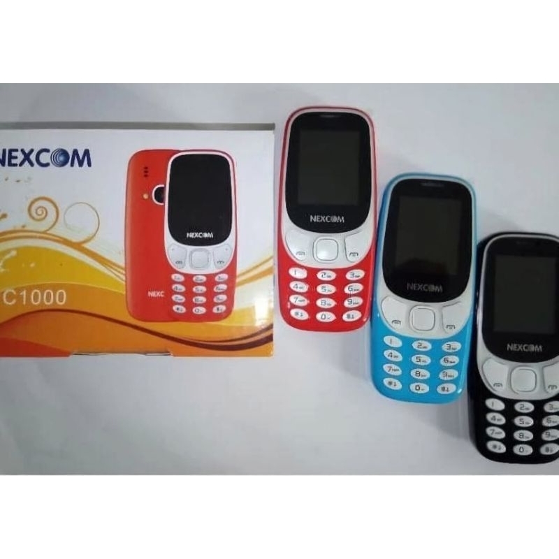 Jual Hp Ficture phone nexcom c1000 dual sim fullset murah | Shopee ...