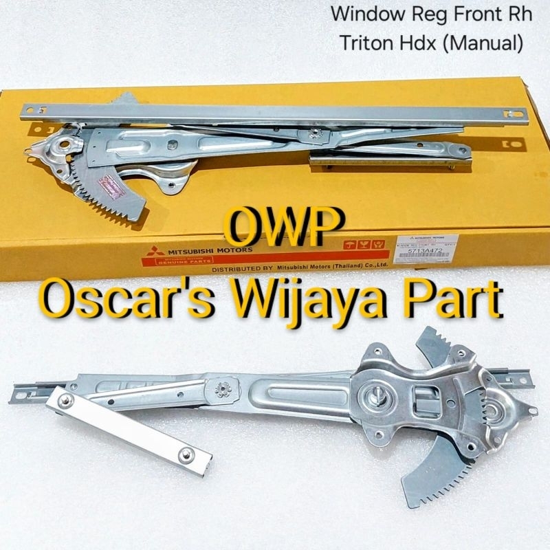 Jual WINDOW REGULATOR FRONT RH MANUAL / REL KACA PINTU DEPAN KIRI MOBIL ...
